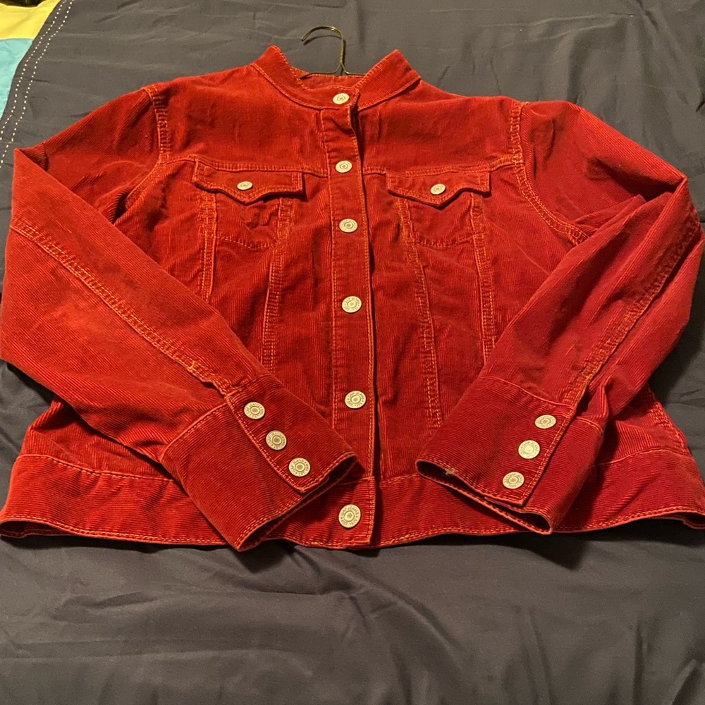 Gap -Red Corduroy Jacket - Gem